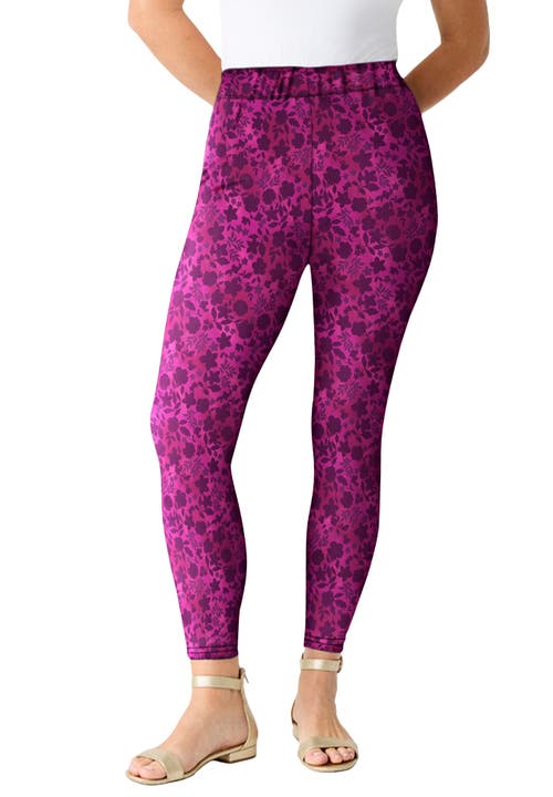 ROAMAN'S Roaman's Essential Stretch Ankle Length Pull-On Legging